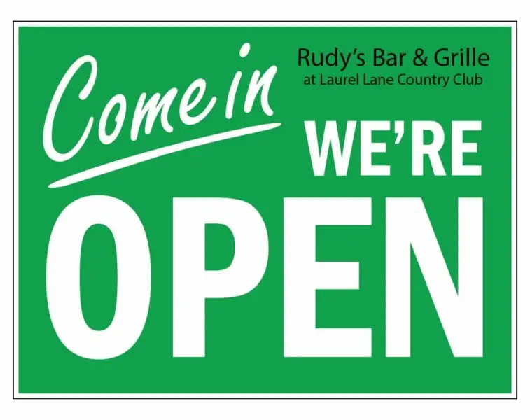 Rudy's is Now OPEN Tuesday thru Sunday for the 2024 Golf Season ...